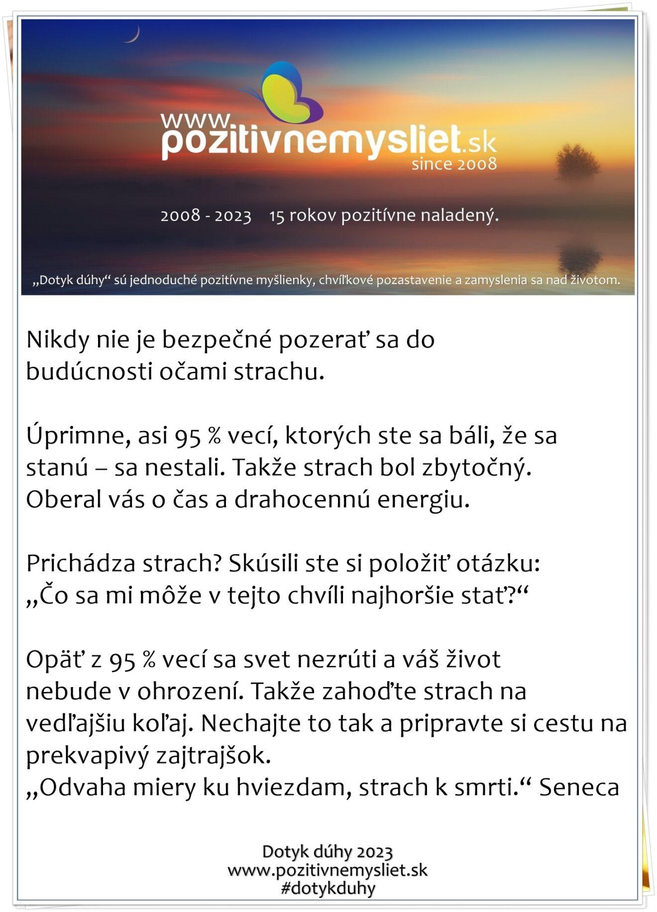 Dotyk dúhy Jún 10 2023 - Pozitivnemysliet.sk